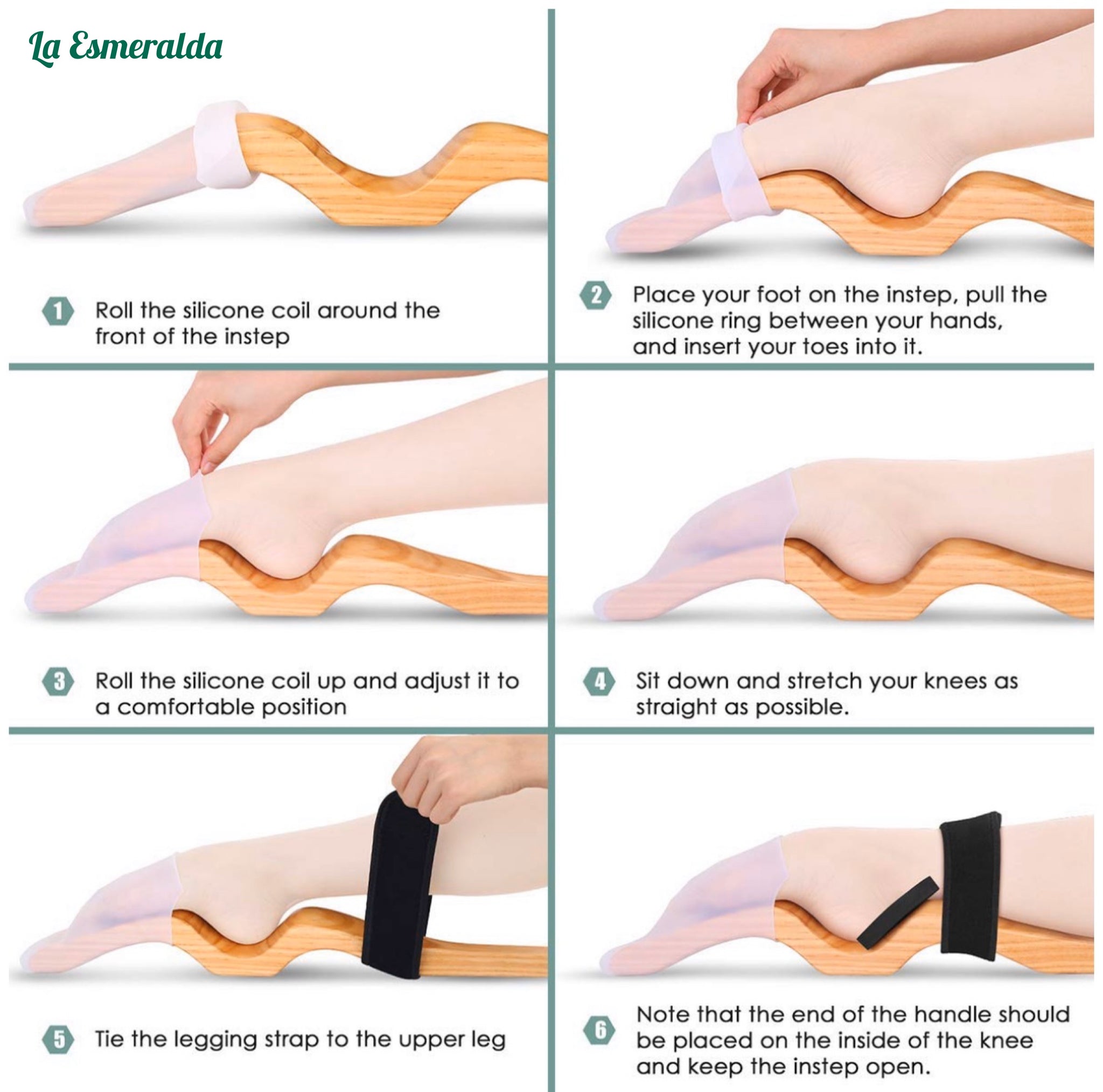 Foot stretcher for professional ballet dancers | La Esmeralda